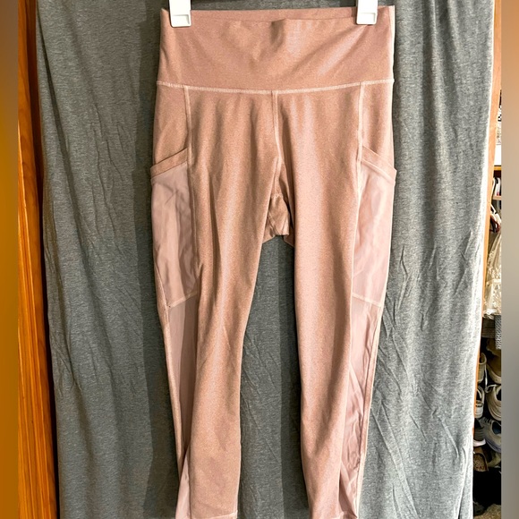 Pants & Jumpsuits | Fabletics Baby Pink Leggings | Poshmark